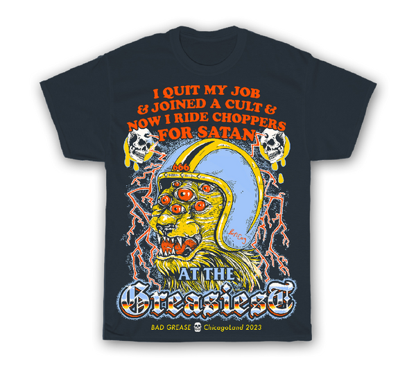 Greasiest Cult t-shirt | Bad Grease Inc